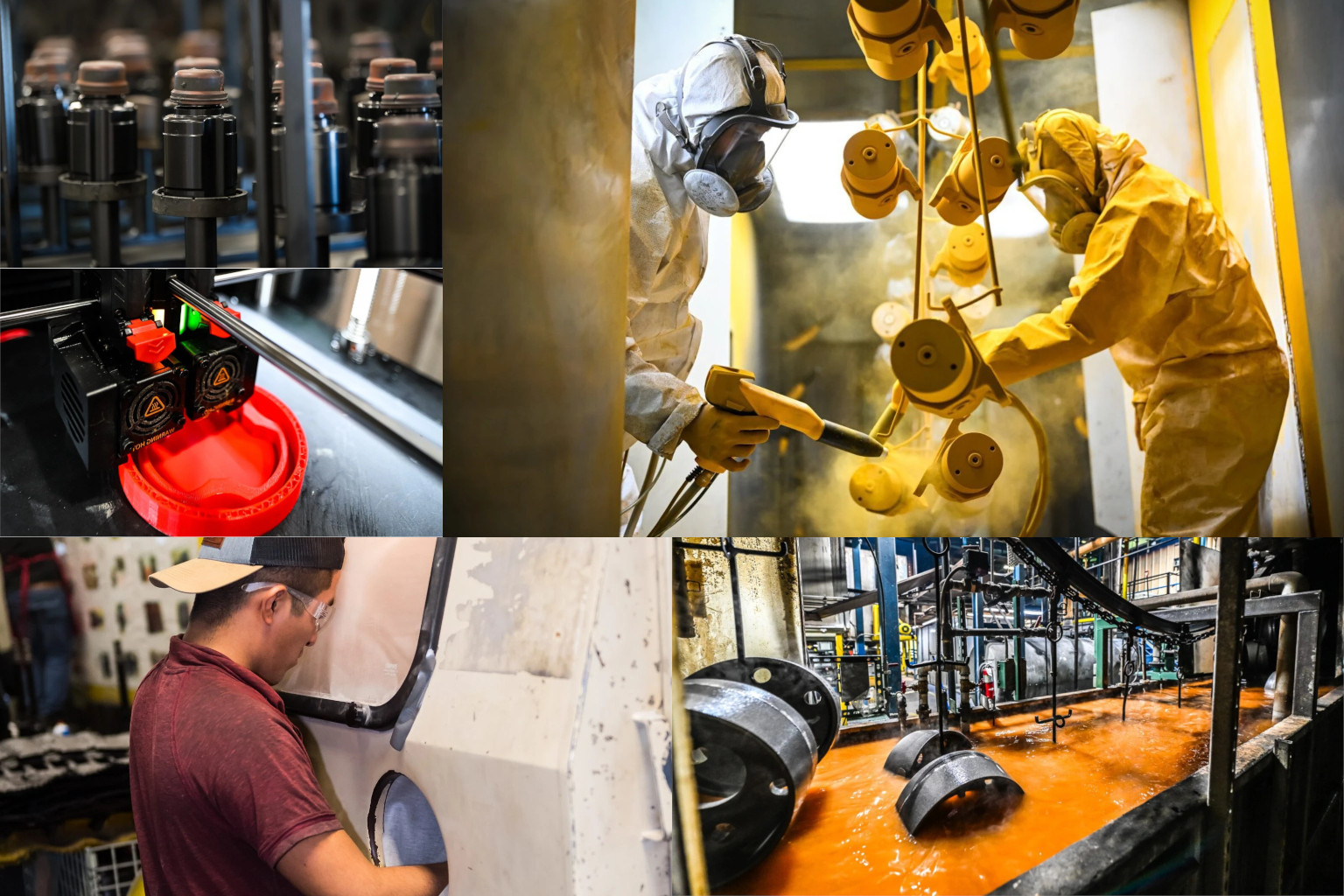 Industrial Powder Coating & E-Coating Services | Beacon Industries